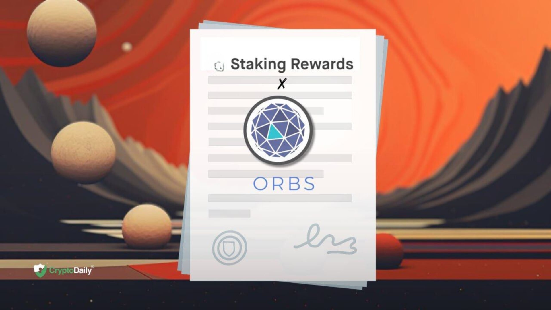 Orbs Gets Its Own Dedicated Page On StakingRewards - Crypto Daily