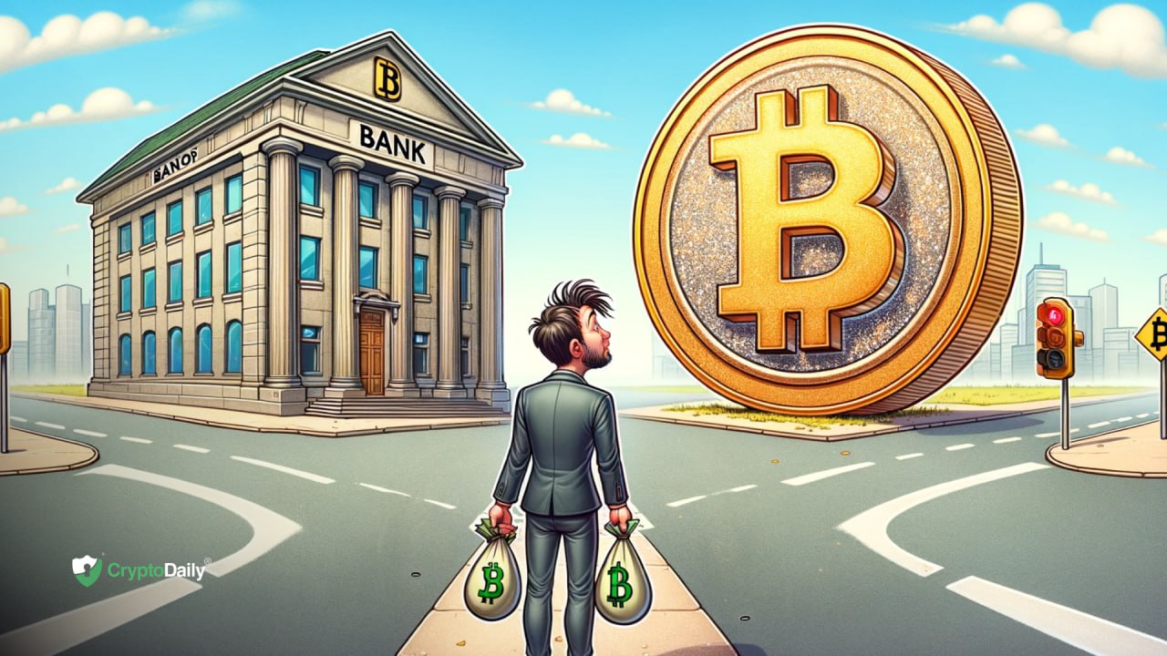 Into the bank or into bitcoin? - Crypto Daily