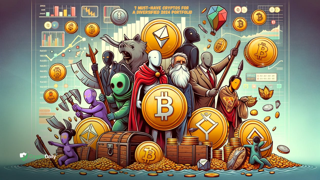 7 Must-Have Cryptos for a Diversified 2024 Portfolio - Crypto Daily