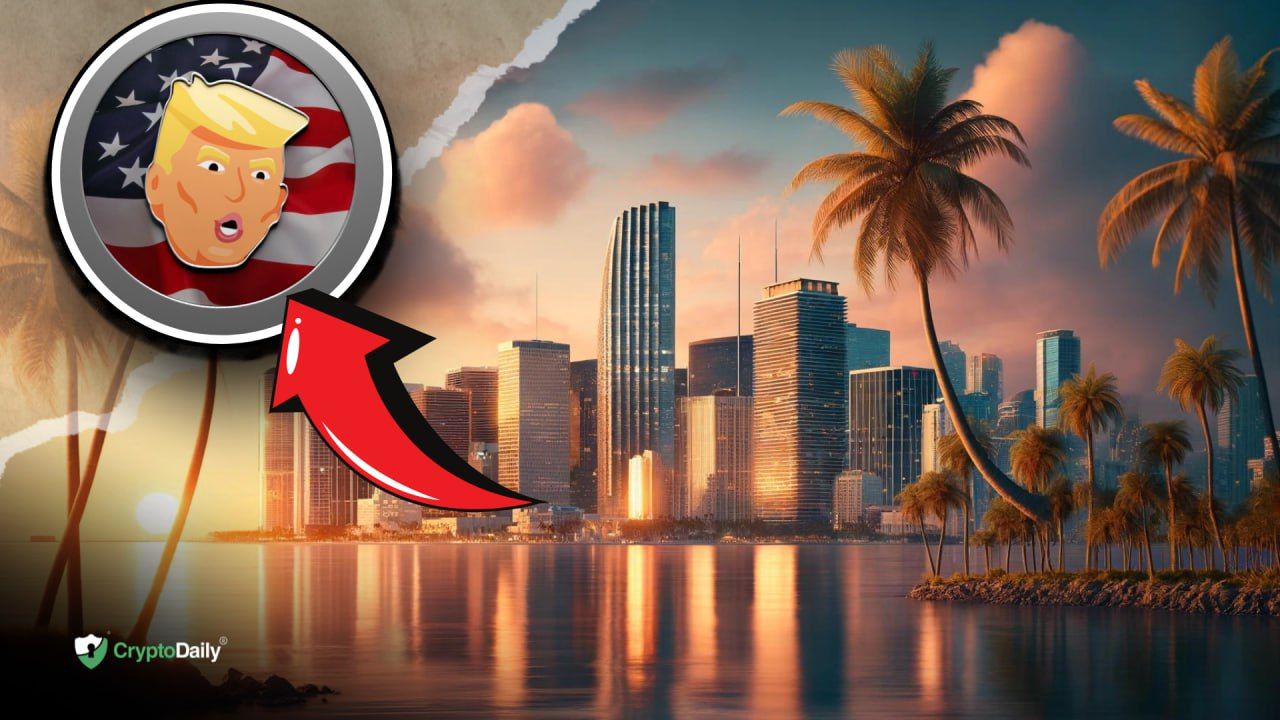 Trump Coin Takes Over Miami Skyline - Crypto Daily