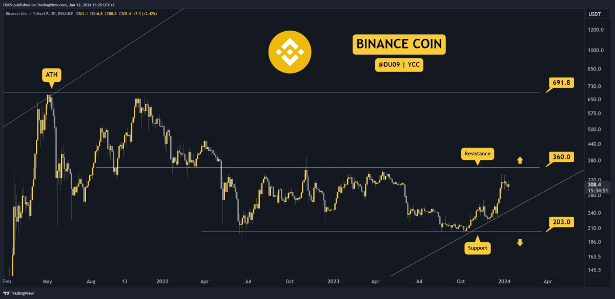 Crypto Price Analysis Jan 12 Eth Xrp Ada Sol And Bnb Crypto Daily