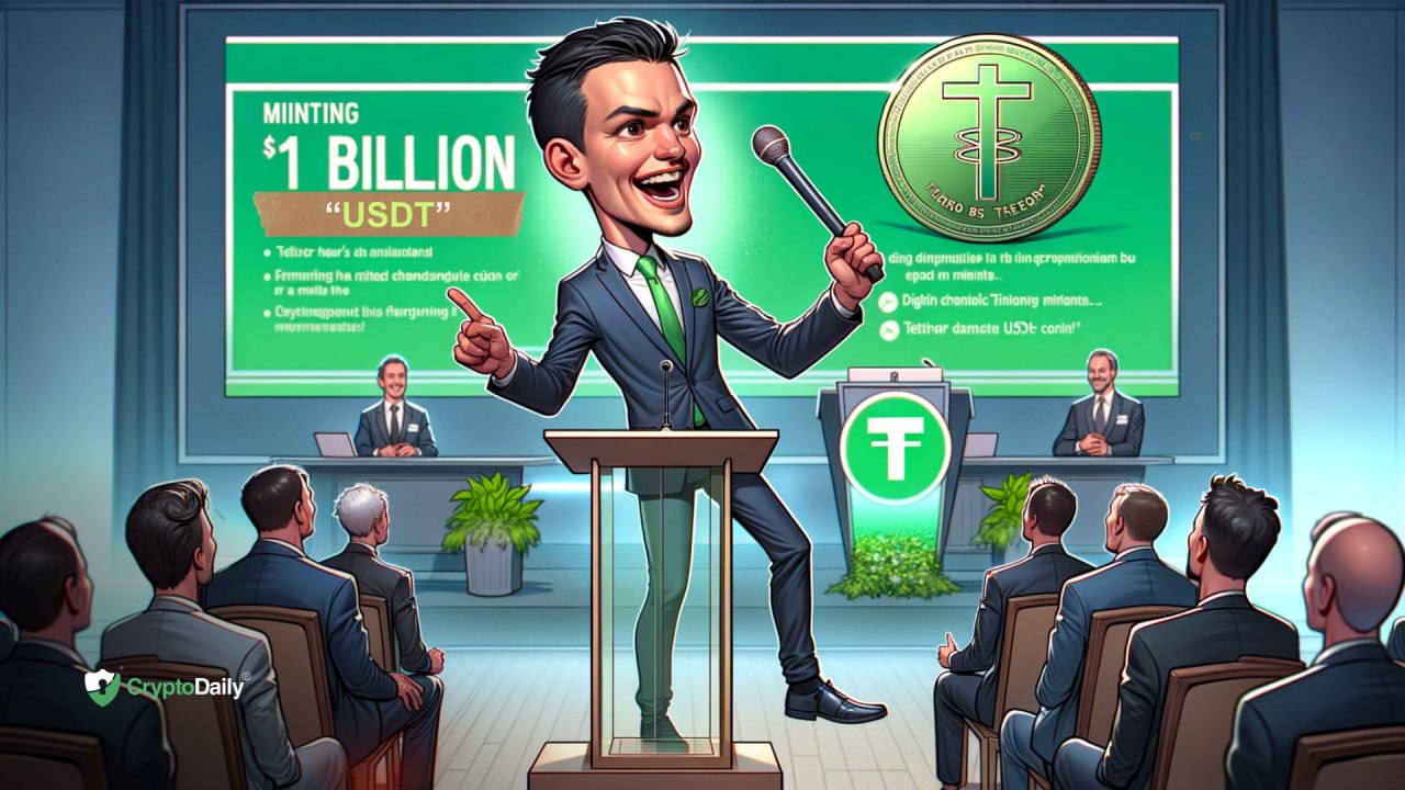 Tether CEO Announces $1B USDT Mint: “Authorized, Not Issued” - Crypto Daily